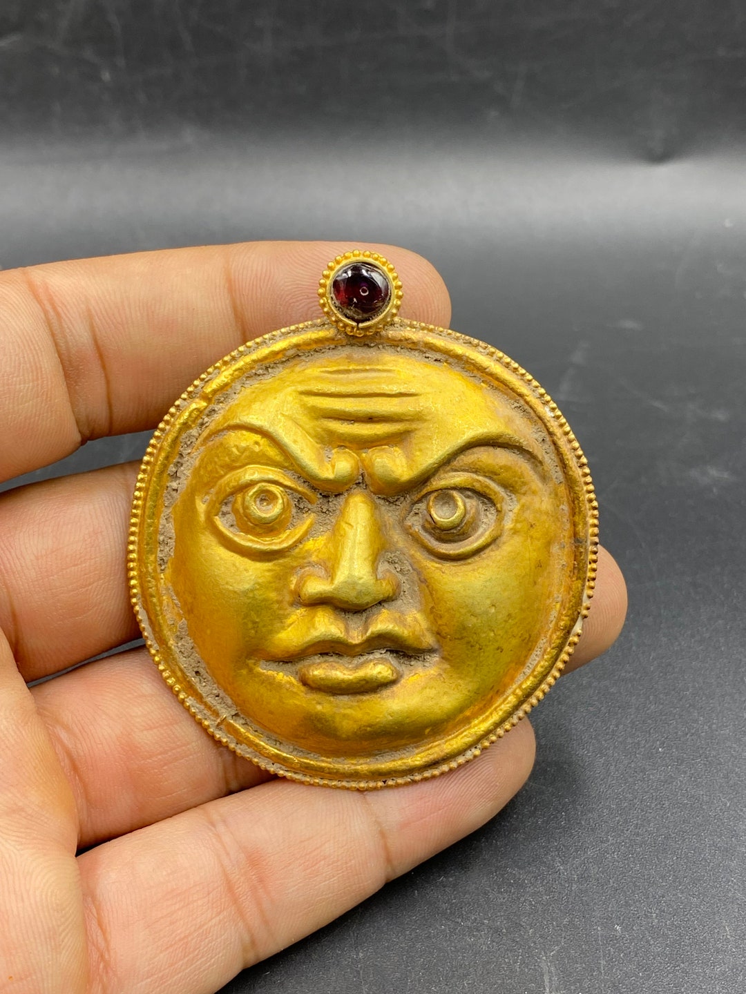 Rare Old Ancient 20K Genuine Solid Gold Pendent From Afghanistan - Etsy