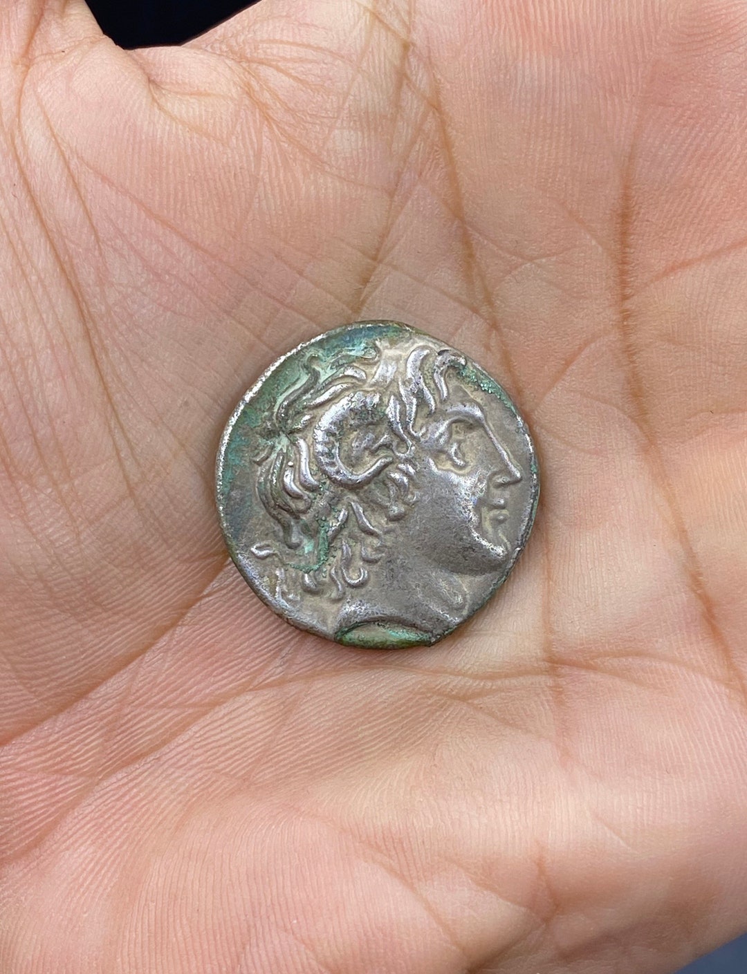 Genuine Old Ancient Greek Silver Coin Alexander the Great Coin - Etsy