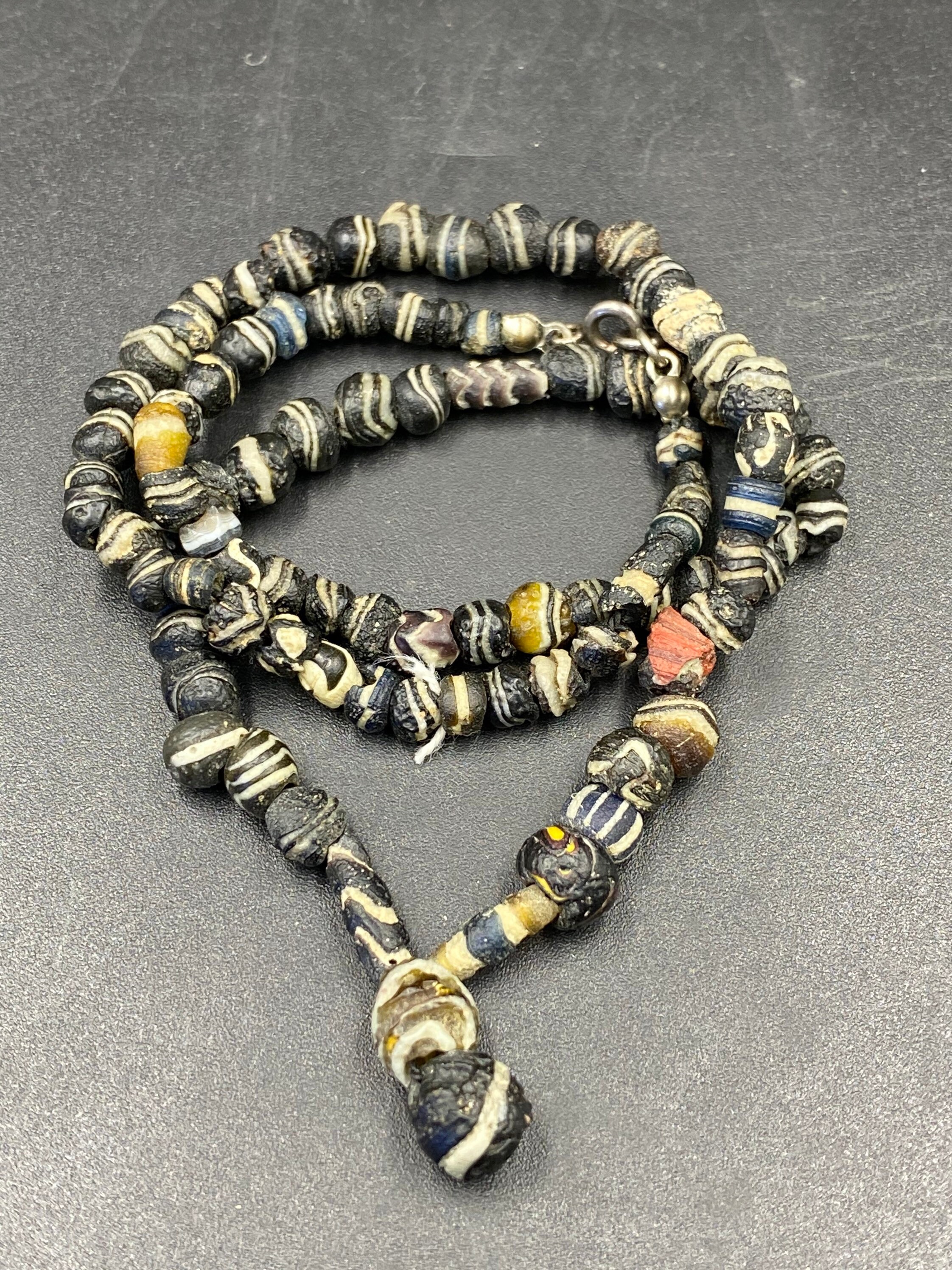 Collectible Ancient Old Roman Gabri Glass Beads From Central | Etsy