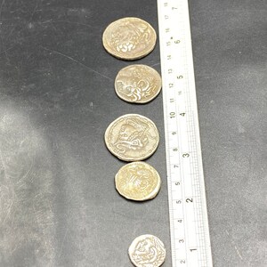 5 Piece Old Ancient Silver Greek Coins Very Beautiful Authentic - Etsy