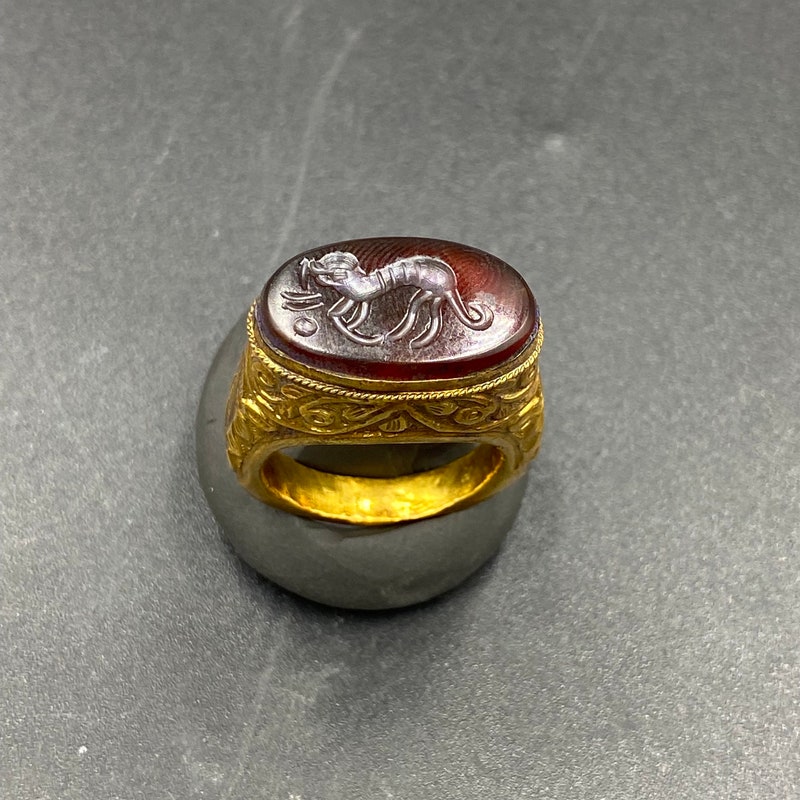 Anillo de intaglio - Etsy México