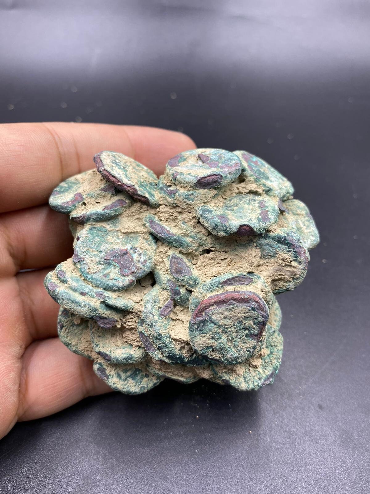 RARE Very old ancient Roman Empire bronze coins sticked | Etsy