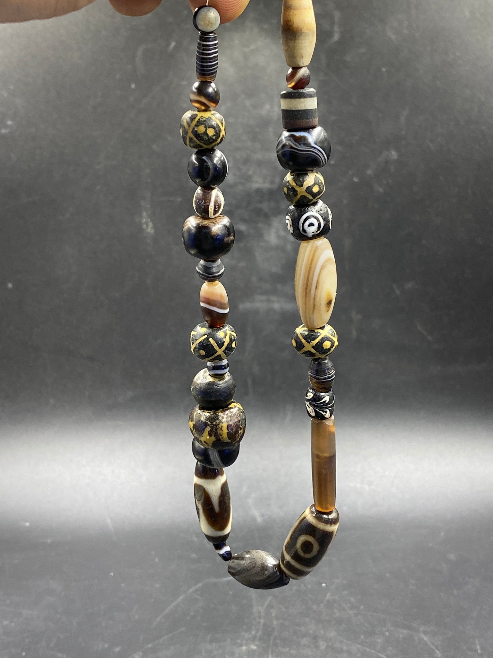 Wonderful Old Antique Mixed Agate Beads Very Beautiful and - Etsy