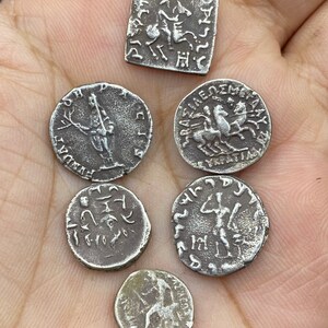Beautiful Lot of Ancient Silver Coin Very Unique and Collectible 6 ...