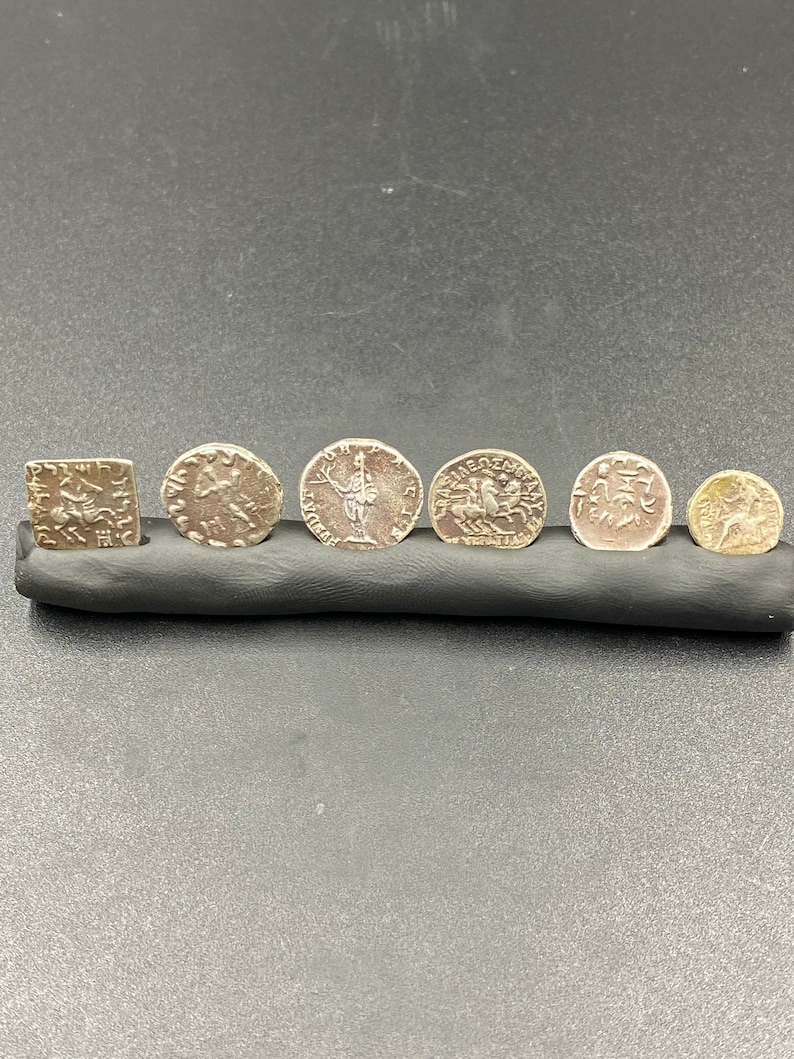 Beautiful Lot of Ancient Silver Coin Very Unique and | Etsy