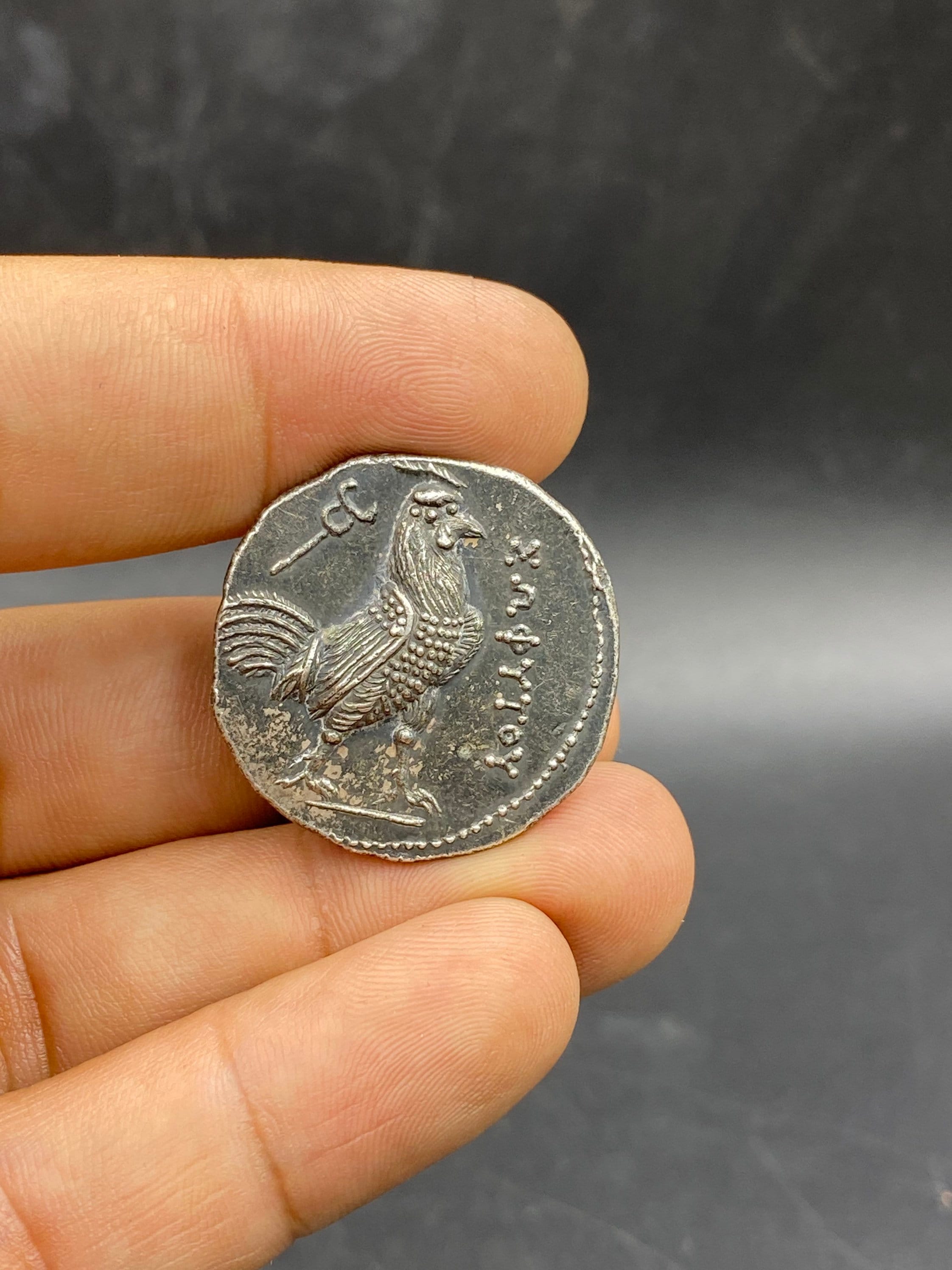 Wonderful Old Ancient Greek Solid Silver Coin Excellence - Etsy