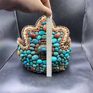 Antique Tibetan Ceremonial Traditional Ethnic Tribal Natural Old ...