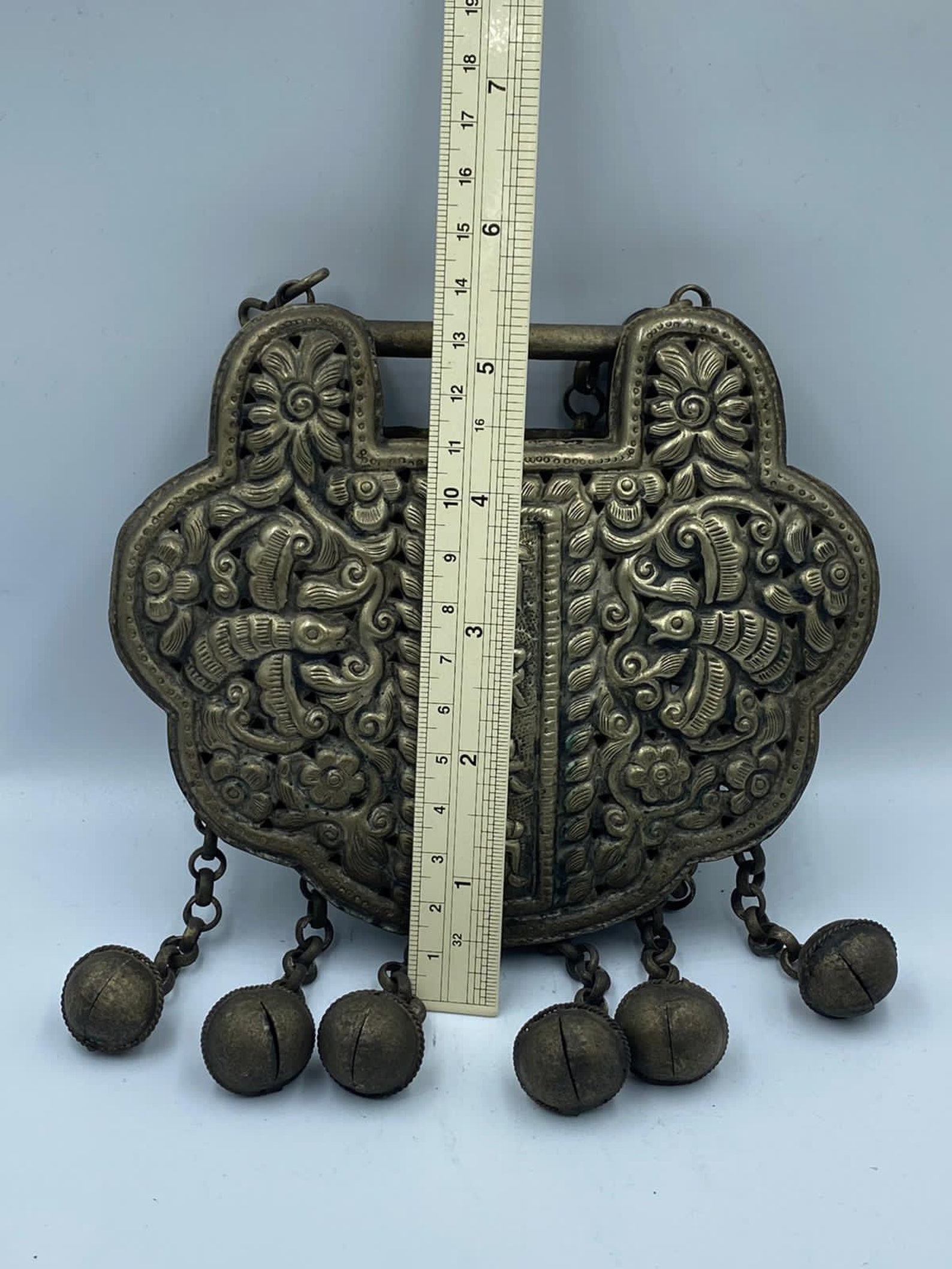 Very Beautiful Old Stunning Ancient Tibetan Big Chain Pendant - Etsy