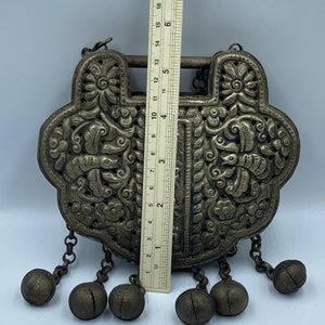 Very Beautiful Old Stunning Ancient Tibetan Big Chain Pendant Necklace ...