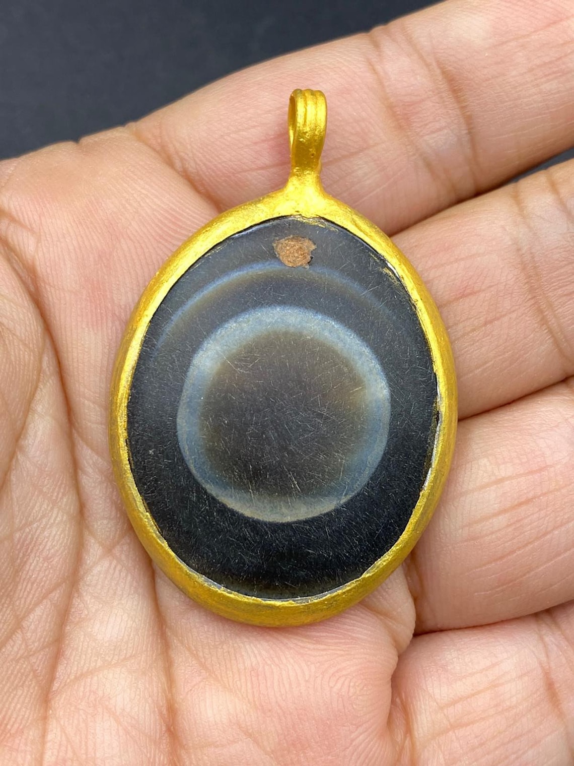 Rare Very Old Ancient Suleimani Aqeeq Evil Eye Agate 22k - Etsy