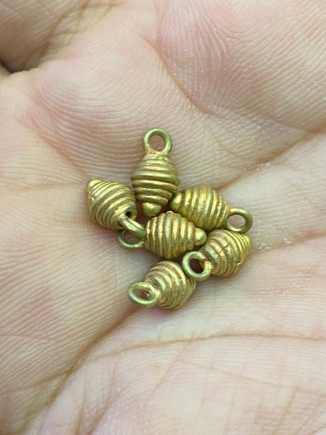 Genuine Old Antique Solid 20k Gold Pendent Pyu Period Authentic - Etsy