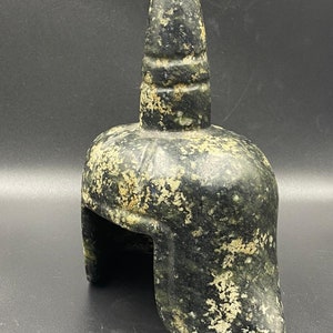 Very Rare Bizarre Piece Old Ancient Bactrian Jade Soldier Helmet - Etsy