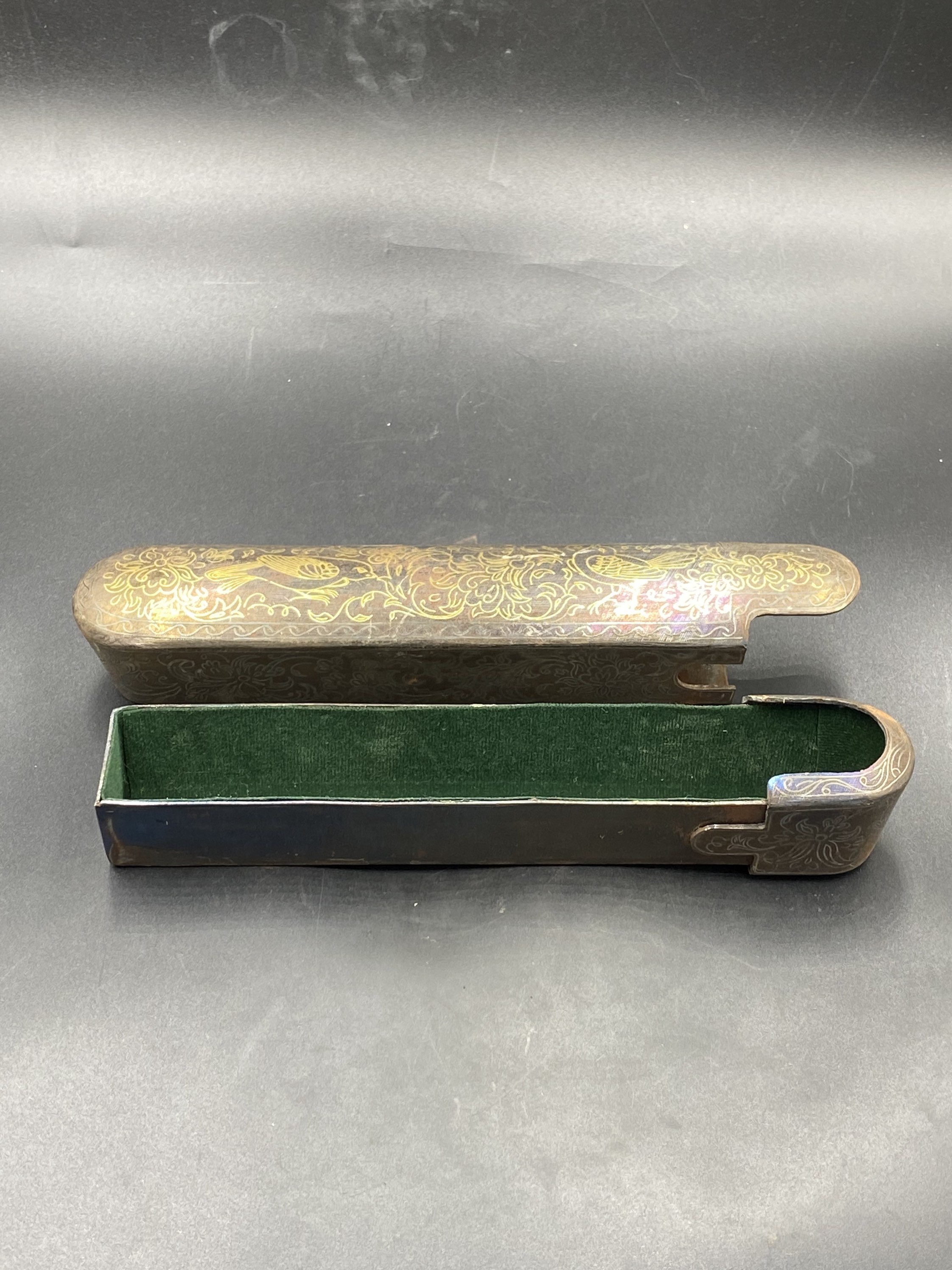 Rare Beautiful Old Antique Islamic Bronze Pen Case Box With - Etsy