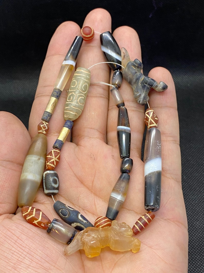 Rare Old Ancient Mixed Unique Beads Collectible Bead - Etsy
