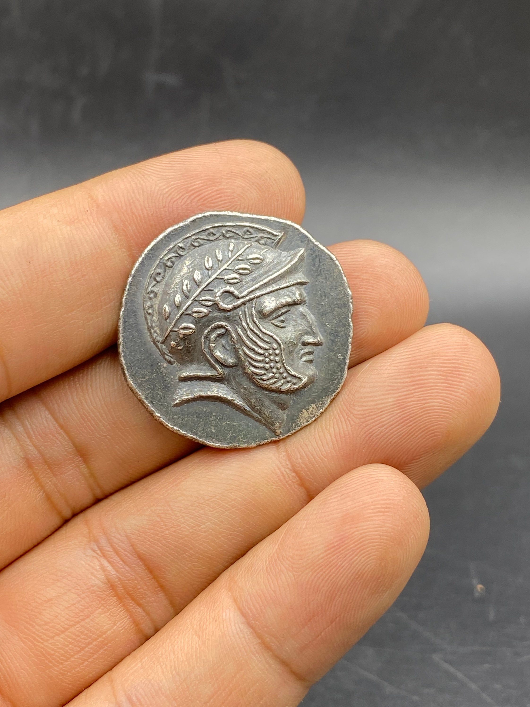 Wonderful Old Ancient Greek Solid Silver Coin Excellence - Etsy