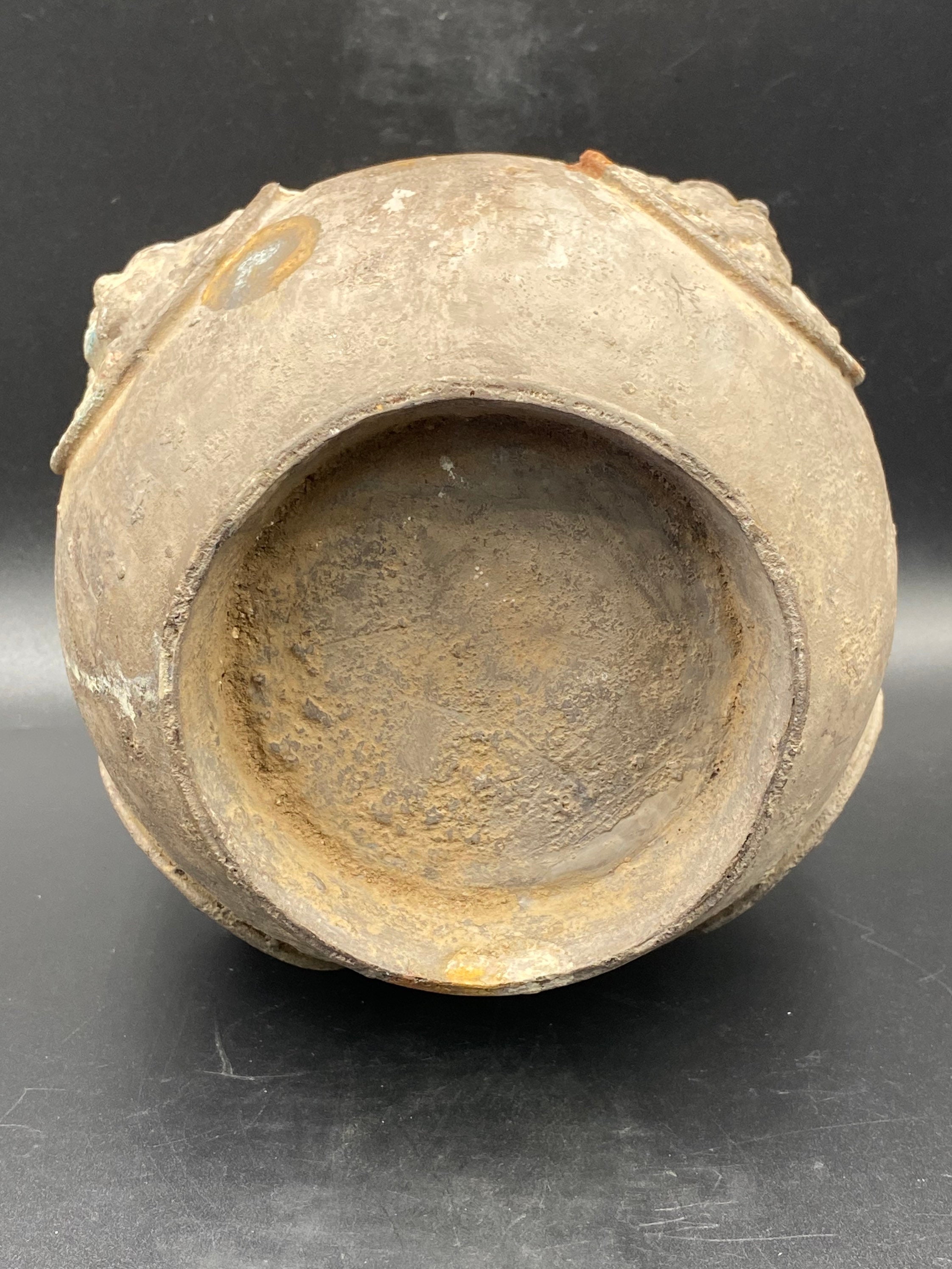 Rareold Ancient Roman Genuine Silver Vase Excellence Patina - Etsy