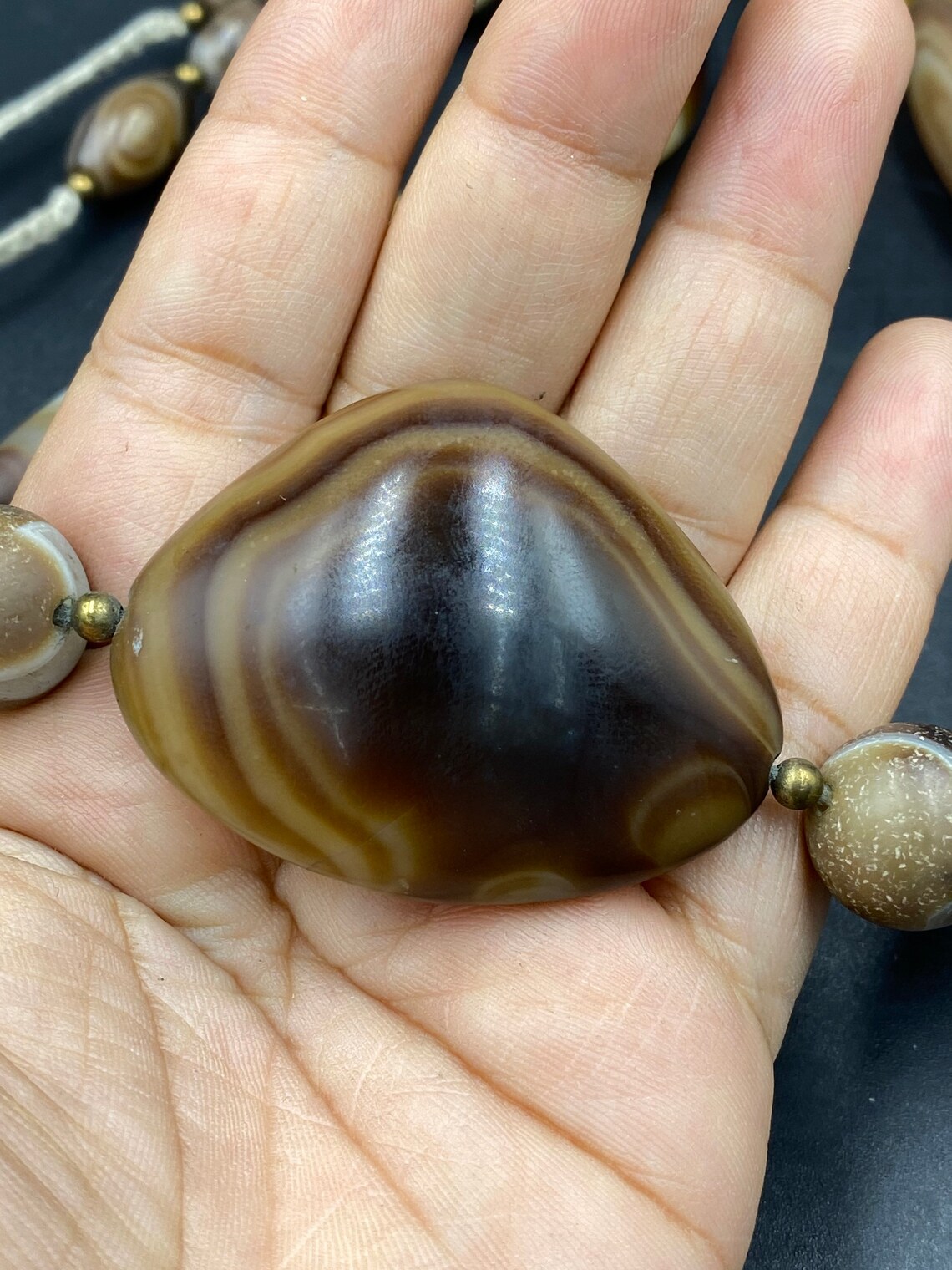 Very Beautiful Old Antique Tibetan Suleimani Agate Beads - Etsy