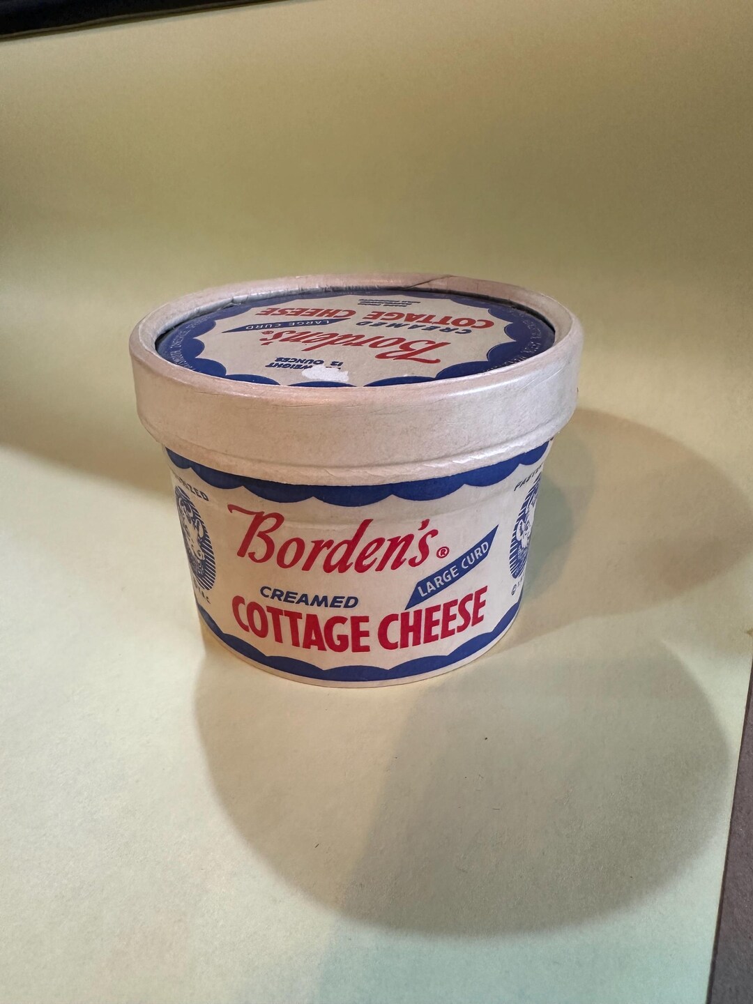 Bordens Cottage Cheese Container - Etsy