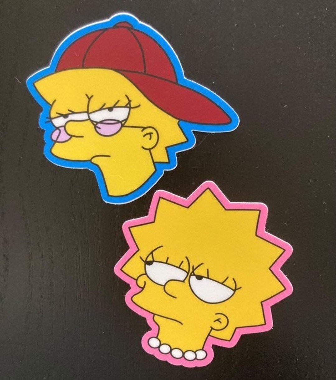 Lisa Vinyl Sticker Double Pack - Etsy