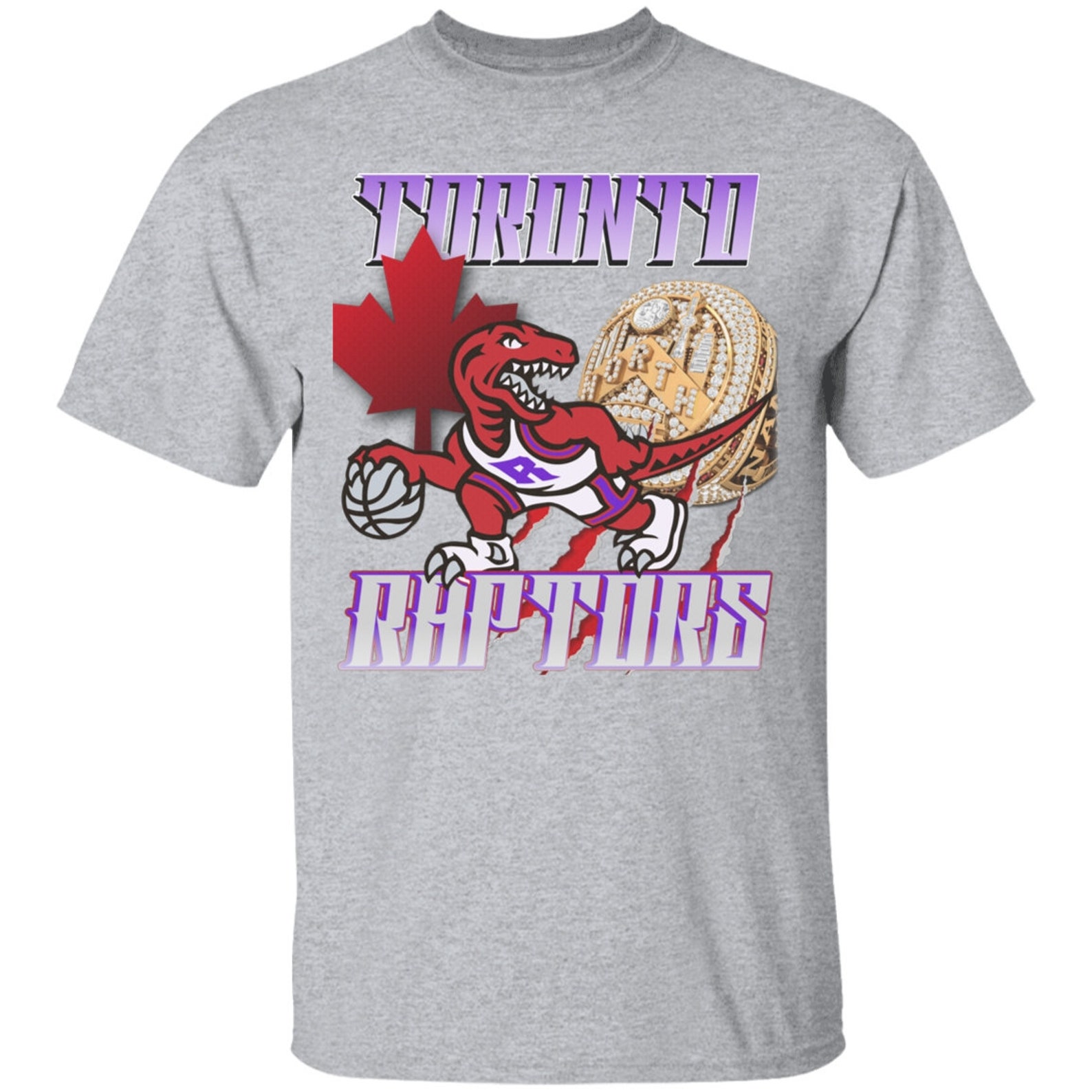 Toronto Raptors Championship NBA T-Shirt | Etsy