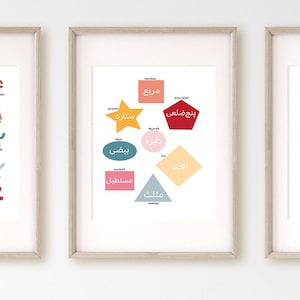 Digital Farsi/persian Numbers & Alphabet Poster Download, Farsi Posters ...