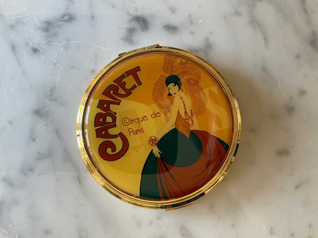 Vinci Cabaret Cirque De Paris Powder Compact - Etsy