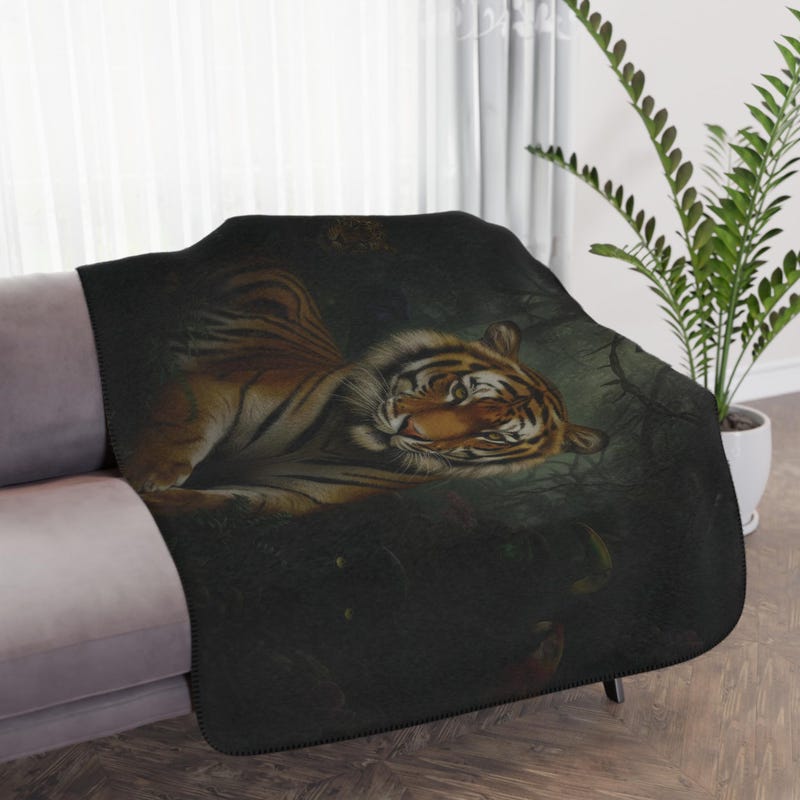 Mexican Tiger Blanket - Etsy