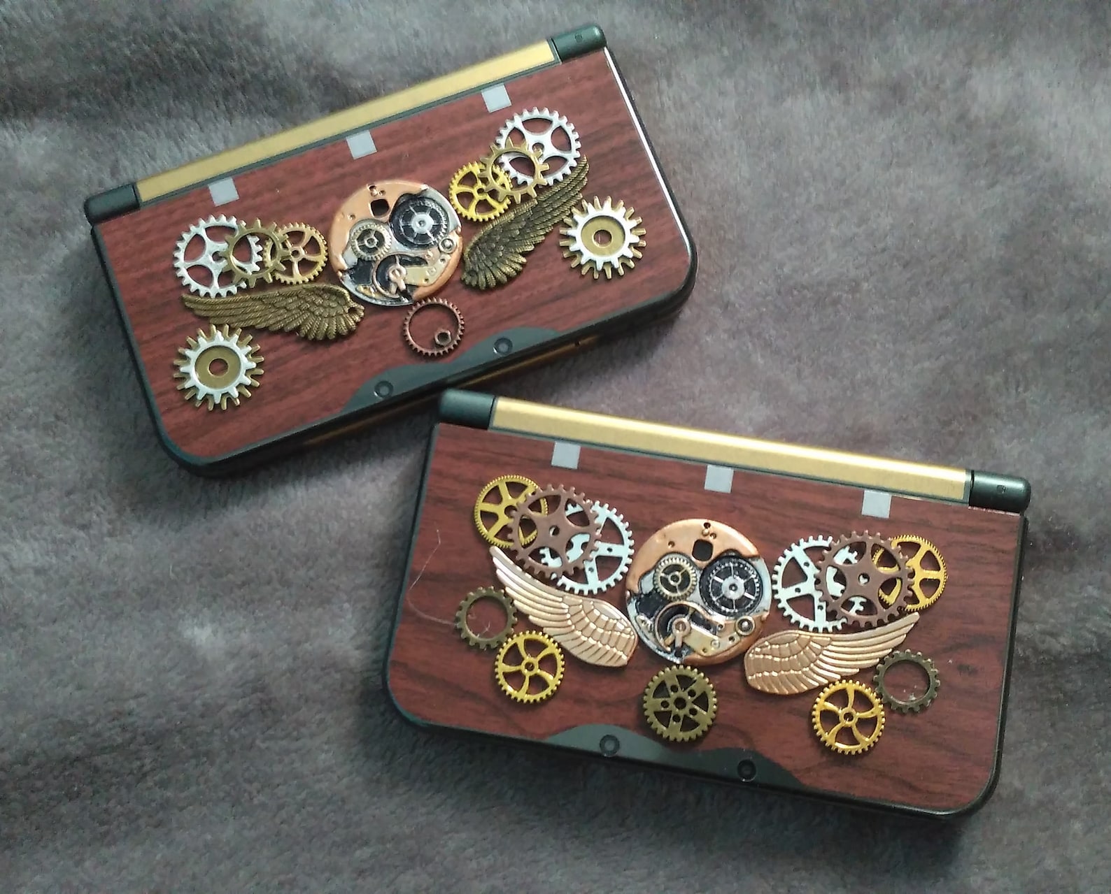 New Nintendo 3DS XL Steampunk Custom - Etsy