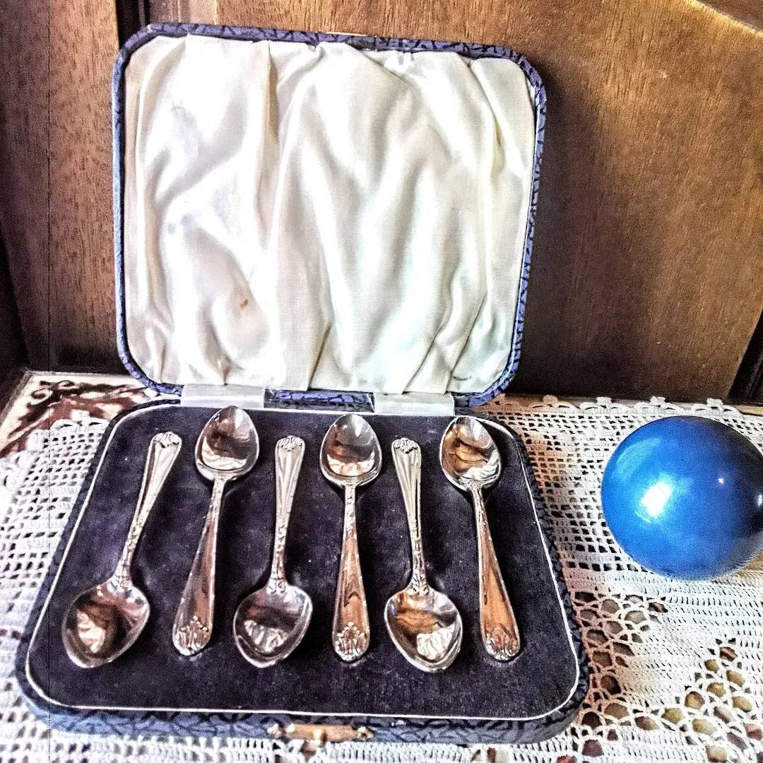Vintage 1950's EPNS AI Boxed Set of Teaspoons - Etsy Australia