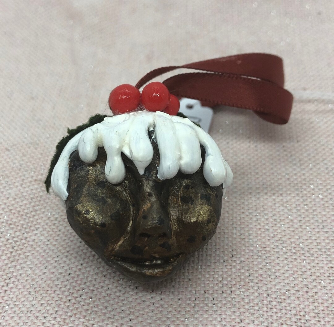 William the Christmas Pudding Head Bauble No.5 - Etsy