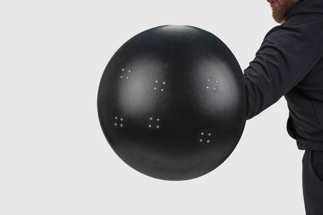 Plastic Round Shield for Hema,plastic Gear for HMB, Buhurt, LARP, Sca ...