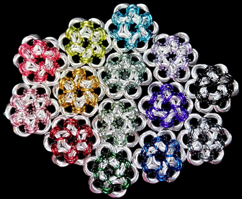 Silver Fidget Flowers - Etsy