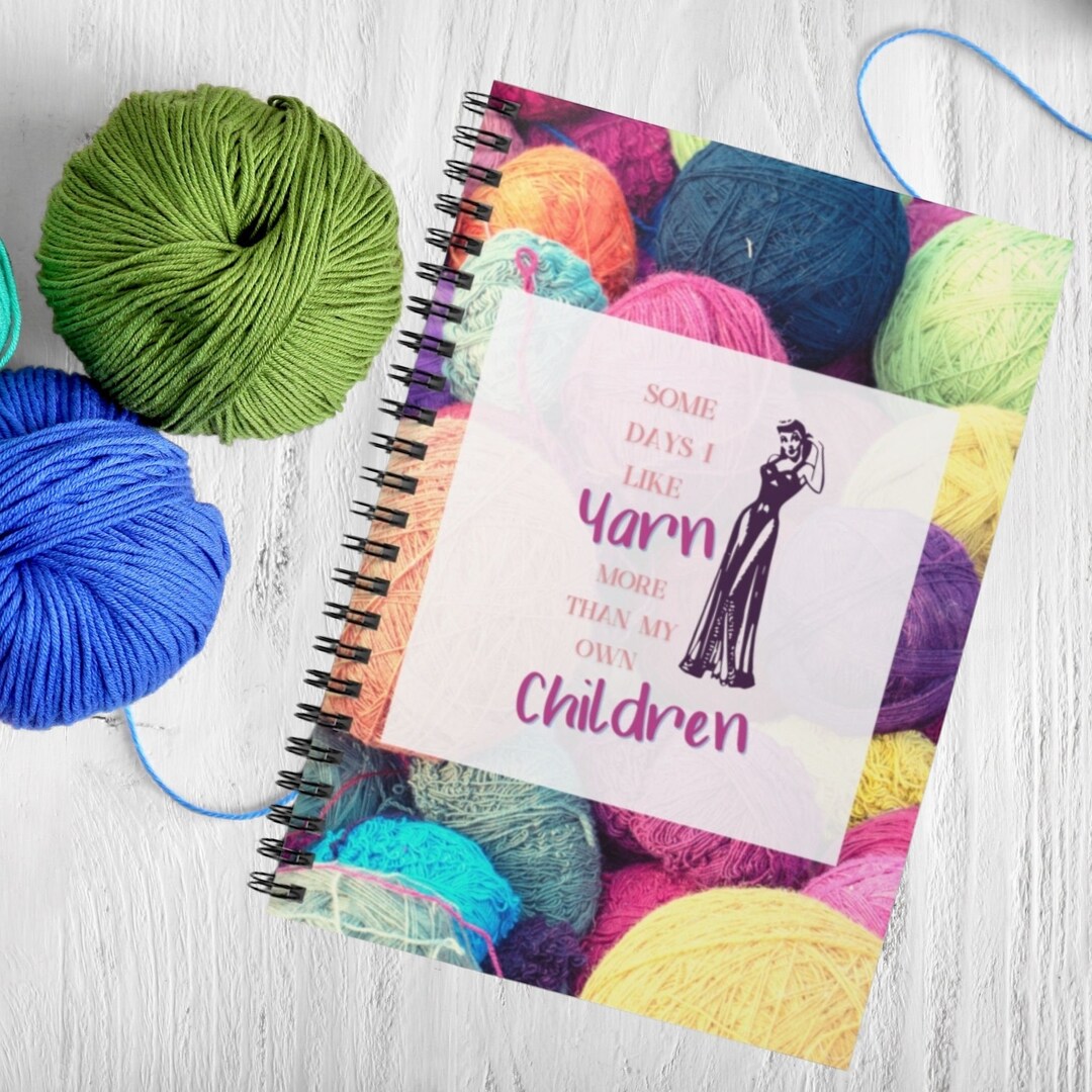 Crochet Project Journal - Knitting Journal - Crochet Accessories ...