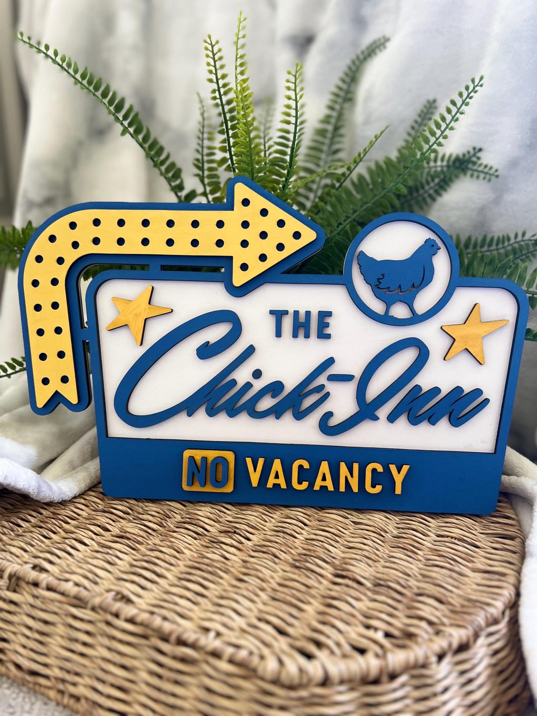 Chick-inn Coop Sign | Chicken Coop Sign - Etsy