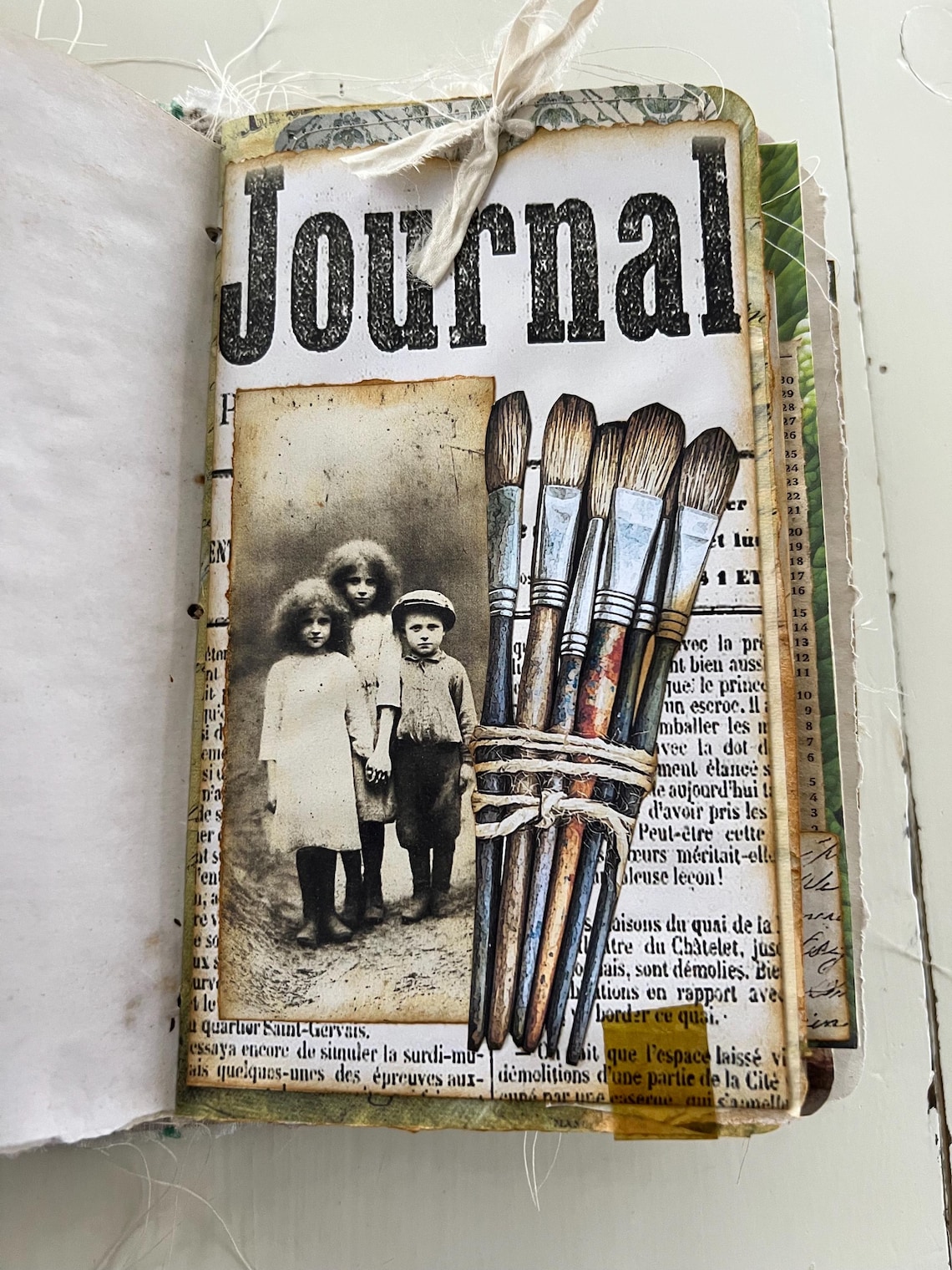 Junk Journal ”an Artist’s Diary” - Etsy