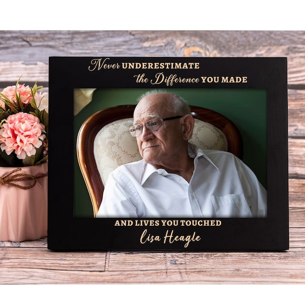 Retirement Picture Frame - Etsy