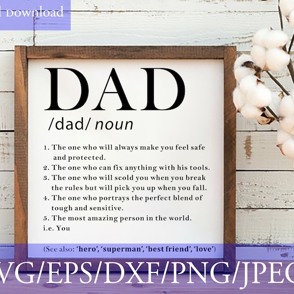 Dad Sign - Etsy
