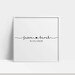 Custom Couple Names and Date Printable Art Love Heart Name - Etsy