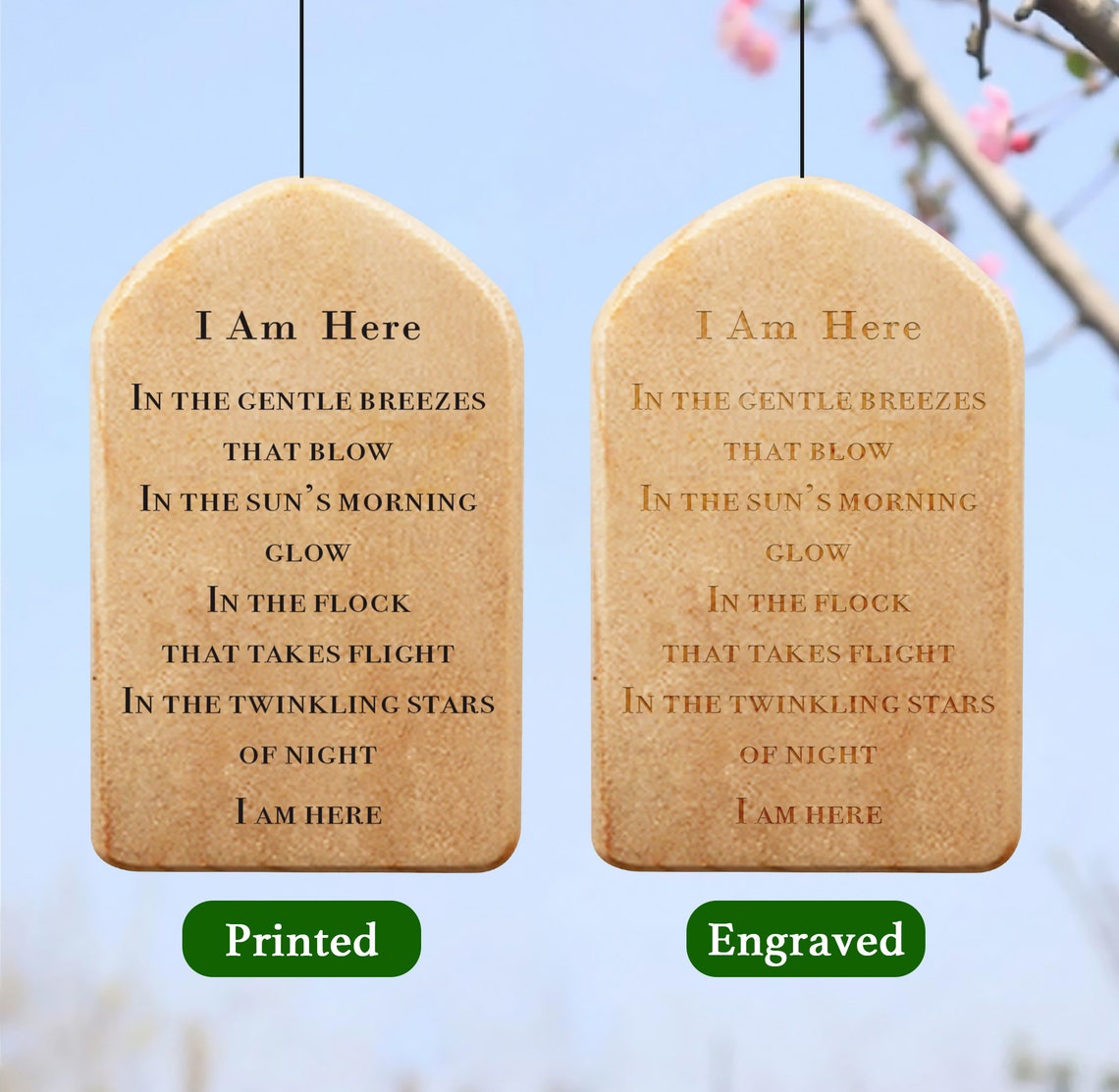 Personalized Memorial Wind Chimes Sympathy Wind Chime for - Etsy