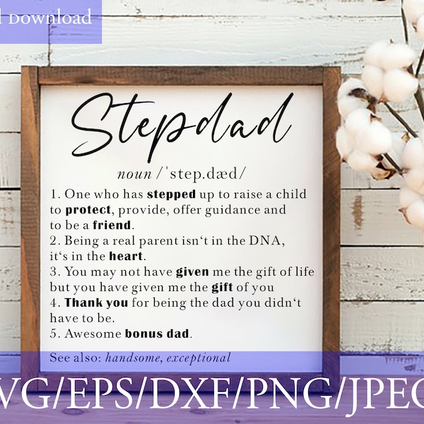 Stepdad - Etsy