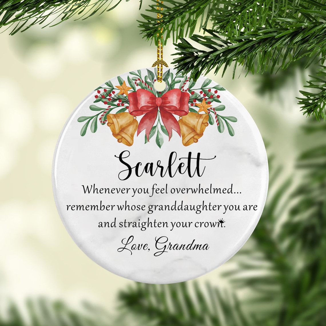 Personalized Christmas Ornament Christmas Gift for - Etsy