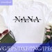Nana Svg, Nana Monogram Svg, Nana Split Monogram Svg, Mothers Day Gift ...