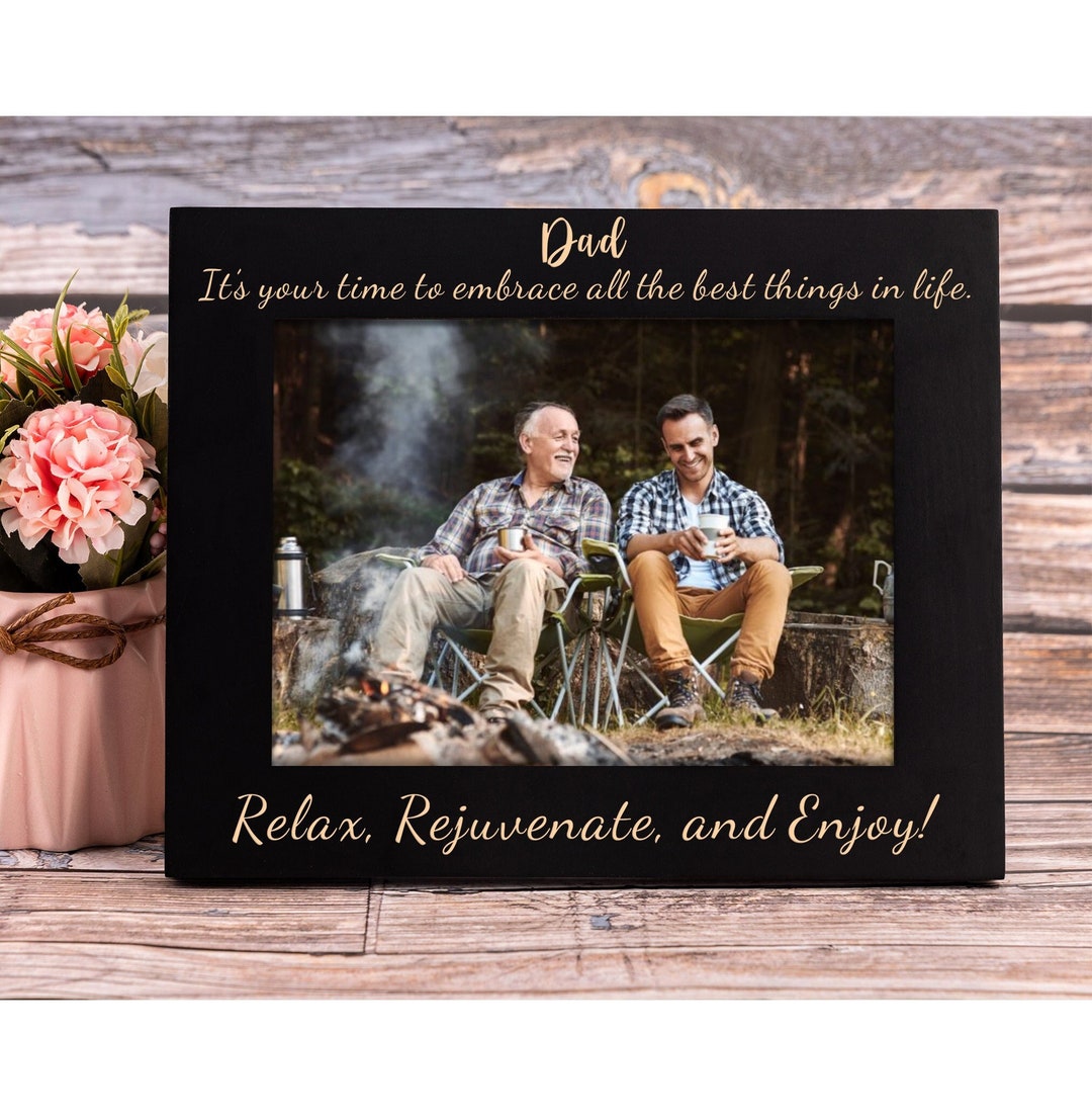 Retirement Gift for Men Women, Retired Picture Frame for Dad, Work ...