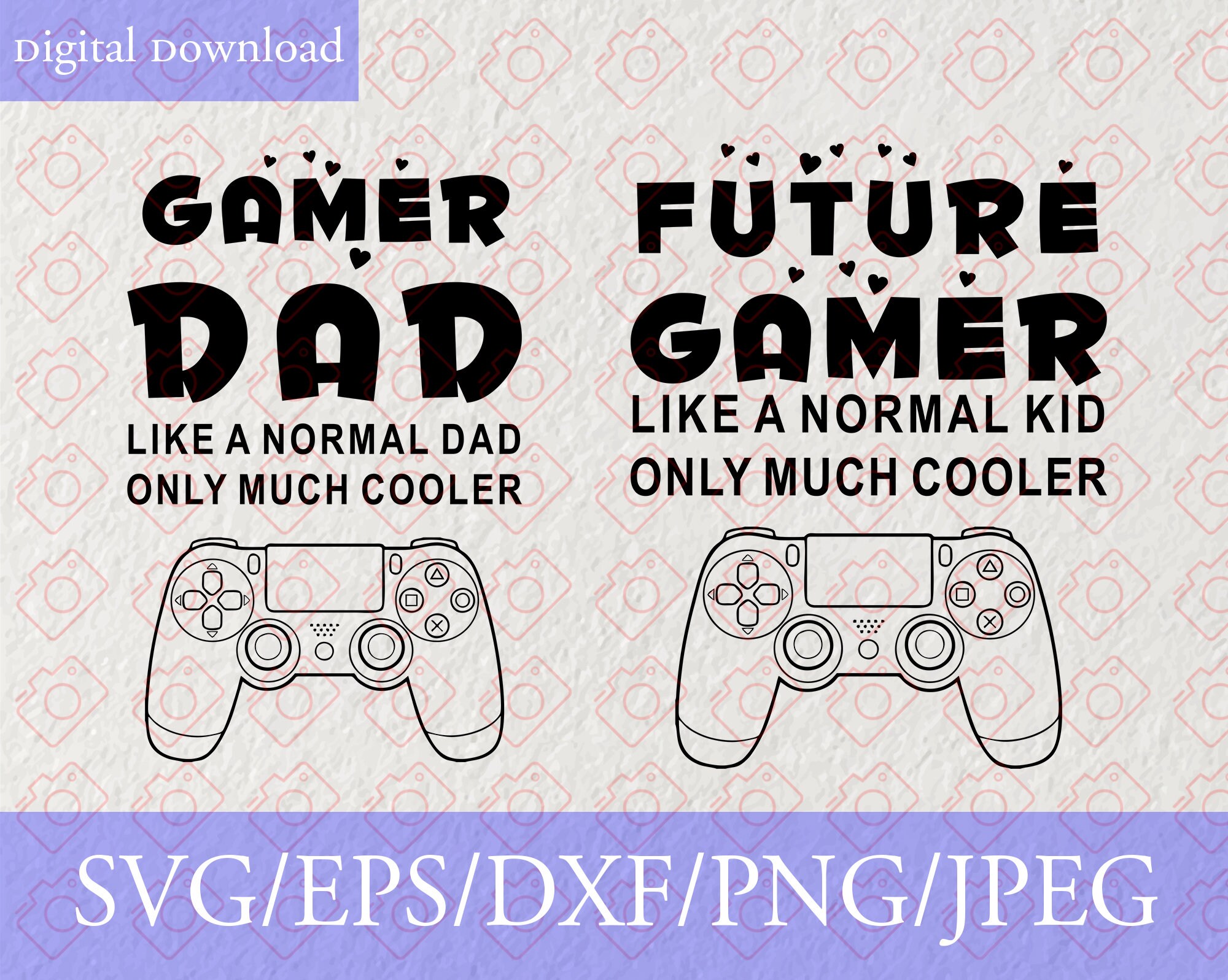 Gamer Dad Svg Future Gamer Svg Gamer Controller Svg Dad Svg | Etsy