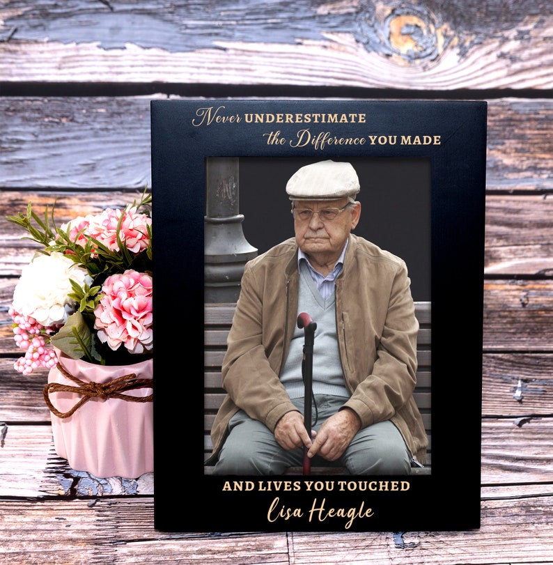 Personalized Retirement Picture Frame Coworker Goodbye Gift - Etsy