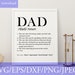 Dad Definition Svg, Father’s Day Svg, Father's Day Gift, Dad SVG, Dad ...