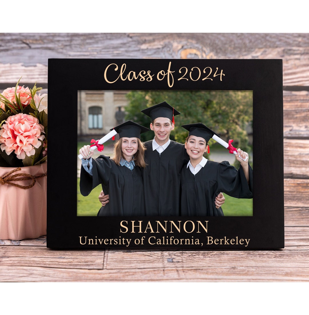 Class of 2025 Picture Frame, High School Graduation Gifts, Personalized ...