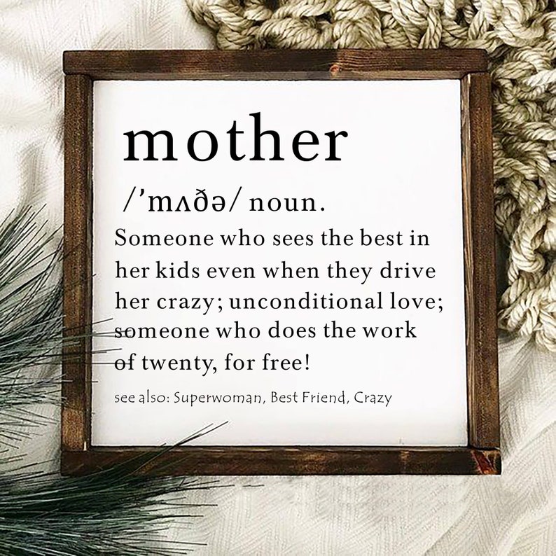 Mutter Definition Mutter Svg Mama Svg-Datei Mutter Holz - Etsy Schweiz