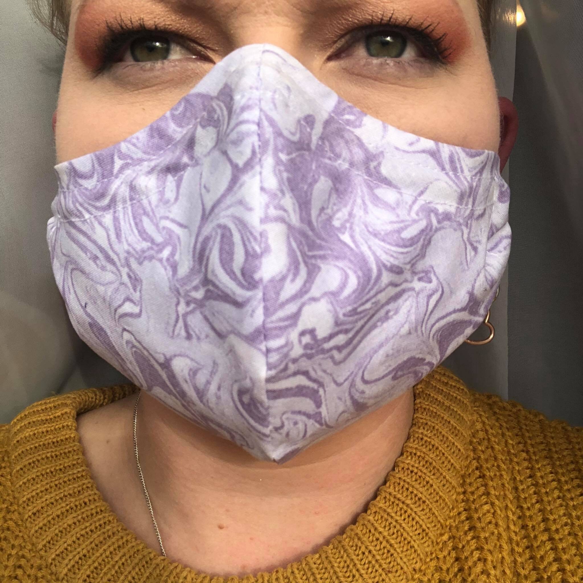 Maskupwithlisa the Best Fitted Face Mask Ever - Etsy