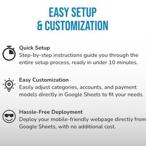 Expense Tracker Google Sheets With Mobile-friendly Input Webpage ...